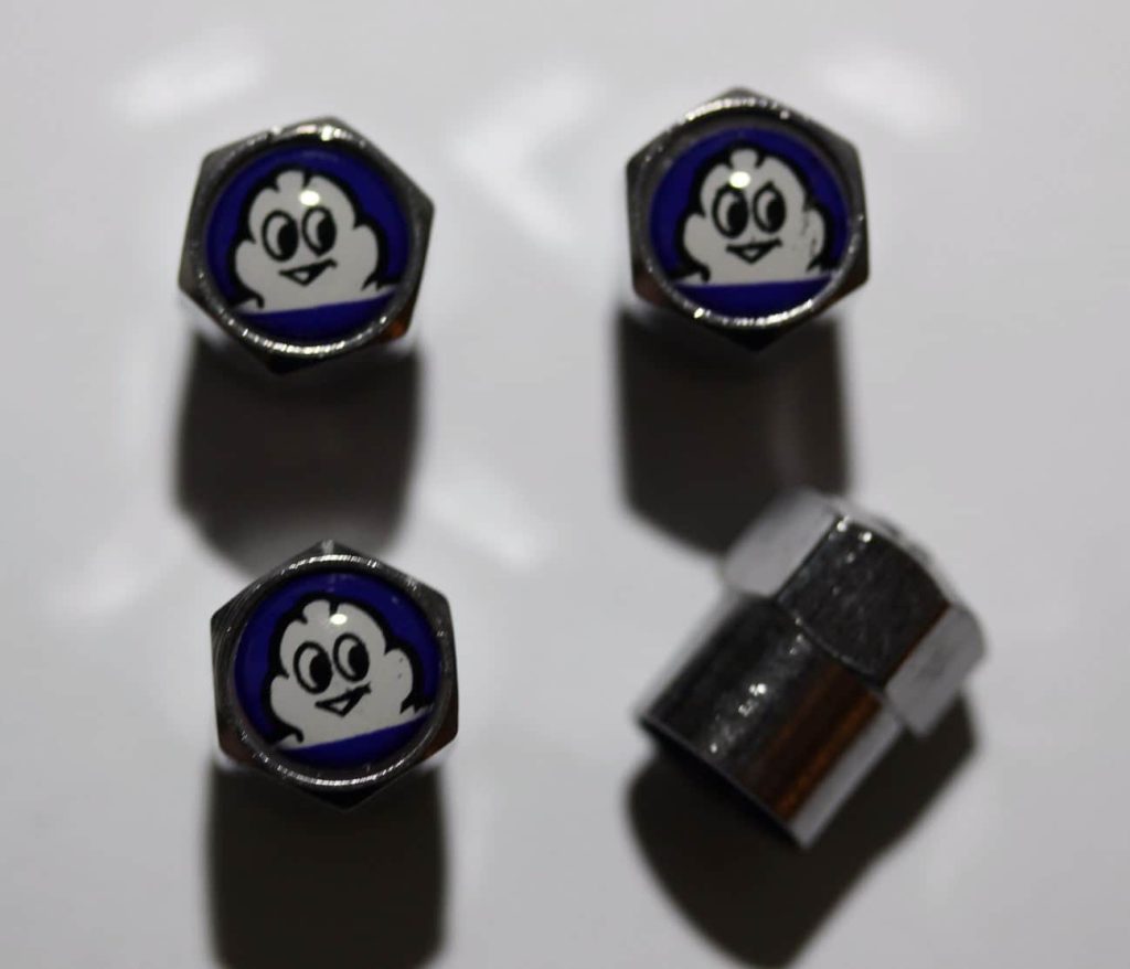 Michelin Blue Tire Valve Caps – Plus Free Extra Cap - Tire Valve Caps ...