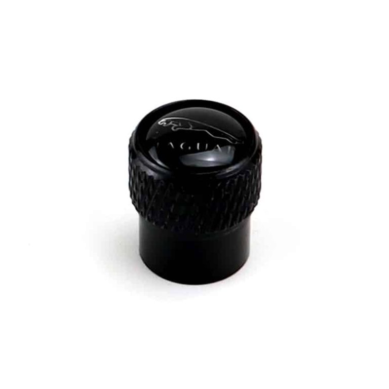 Jaguar Aluminum Tire Valve Caps – Extra Spare Cap Total 5 Caps